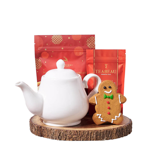 Gingerbread & Holiday Tea Gift – Christmas gift baskets – America ...