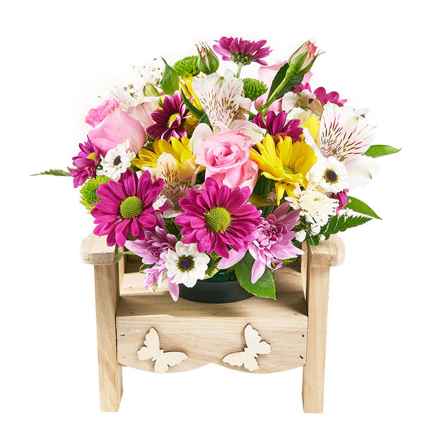 Slice of Nature Garden Chair – Floral Gifts – America Delivery ...