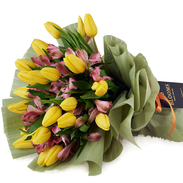 Spring Radiance Mixed Bouquet – Floral Bouquet – America Blooms delivery